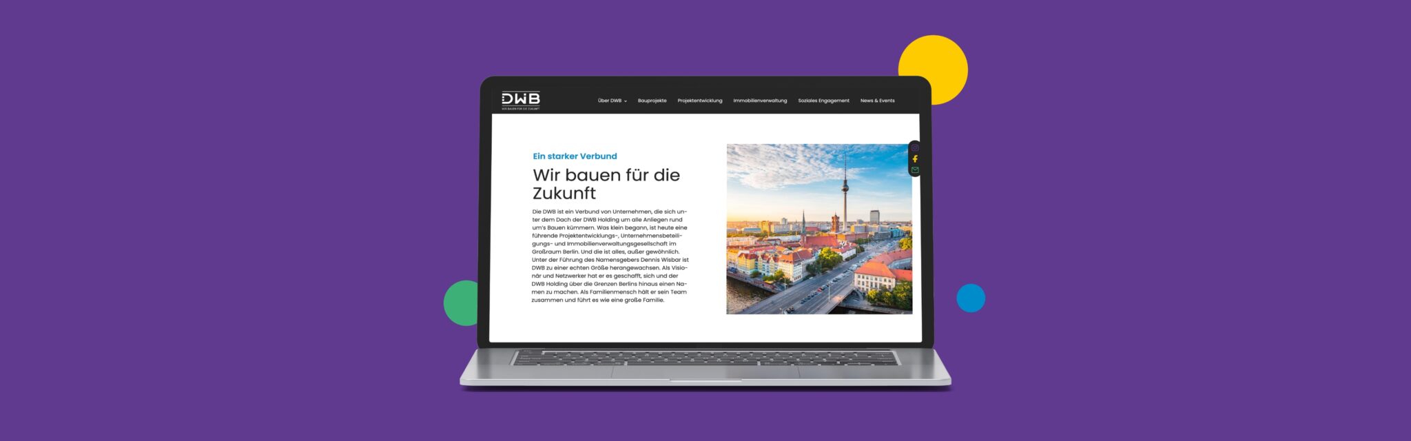 DWB mit neuem Markenauftritt. - DWB